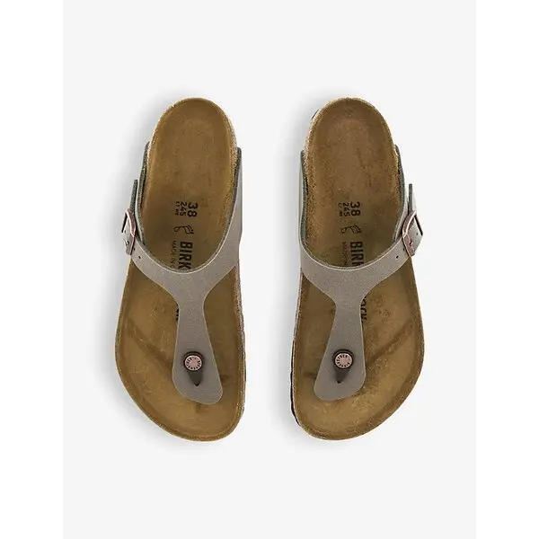 BIRKENSTOCK Suede Thong Sandals