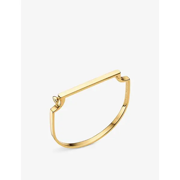 Monica Vinader Signature Vermeil Bracelet - Yellow Gold