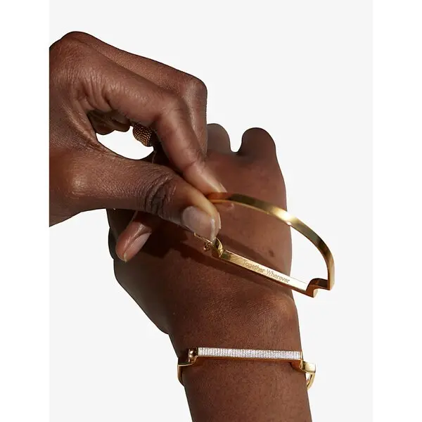 Monica Vinader Signature Vermeil Bracelet - Yellow Gold