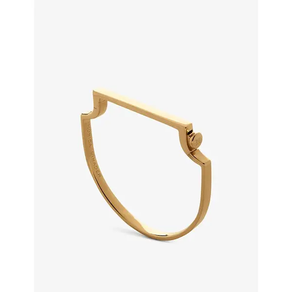 Monica Vinader Signature Vermeil Bracelet - Yellow Gold