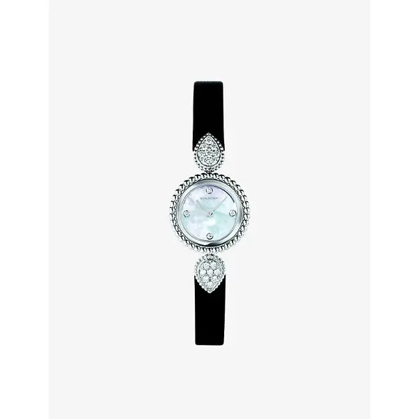 Boucheron Serpent Bohème Diamond Quartz Watch - Black