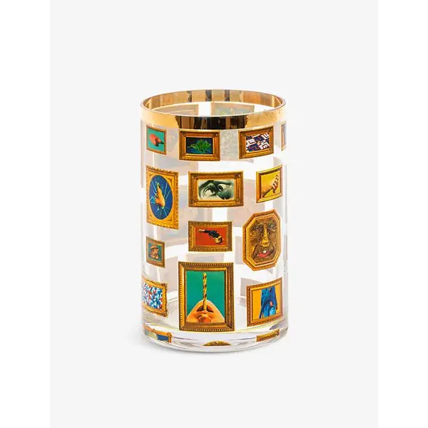 SELETTI Wears Toiletpaper Small Frames Glass Vase 14cm - One-color
