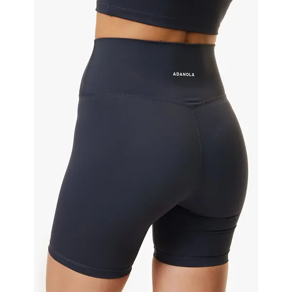 ADANOLA Ultimate Crop Biker Shorts - Midnight Blue