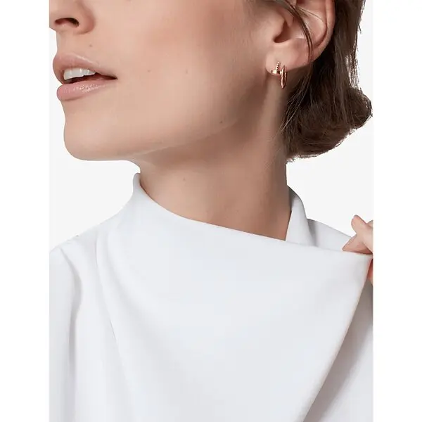 Cartier 18ct Rose Gold Juste Un Clou Earrings