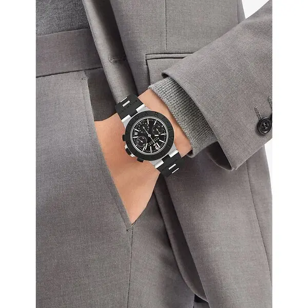 BVLGARI And Titanium Automatic Watch