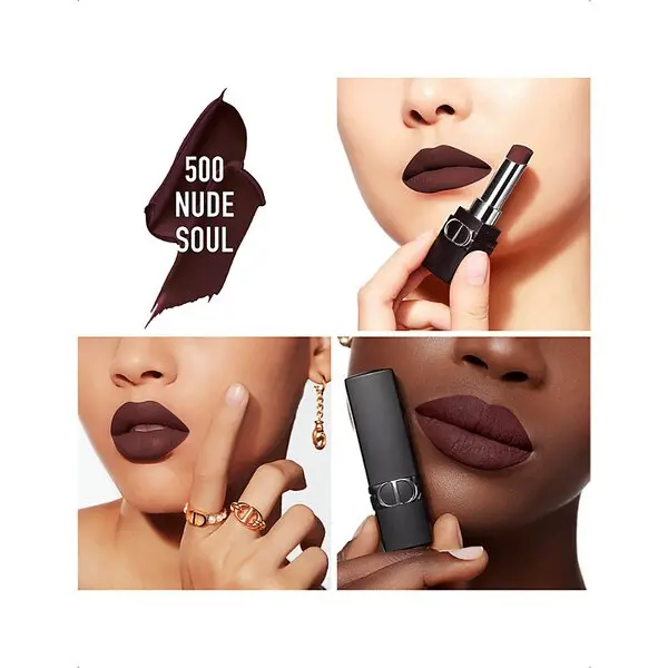 Dior Rouge Forever Lipstick 3.2g - 500 Deep Nude