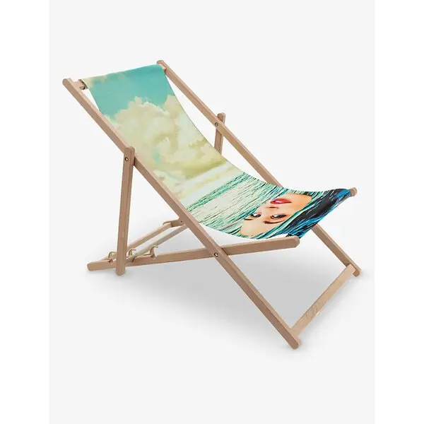 SELETTI Wears Toiletpaper Seagirl Foldable Deckchair 87cm X 58cm - One-color