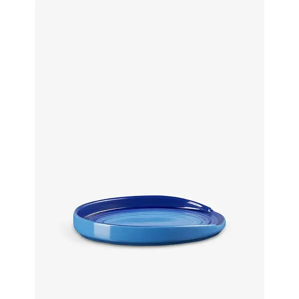 LE CREUSET Oval Stoneware Spoon Rest - Azure Blue