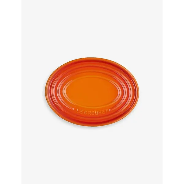 LE CREUSET Oval Stoneware Spoon Rest