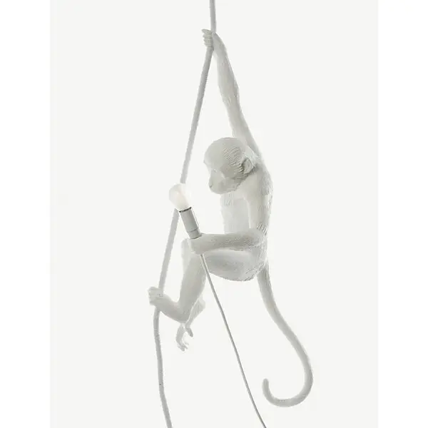 SELETTI Swinging Monkey Resin Lamp 27cm