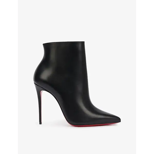 CHRISTIAN LOUBOUTIN So Kate 100 Leather Heeled Ankle Boots