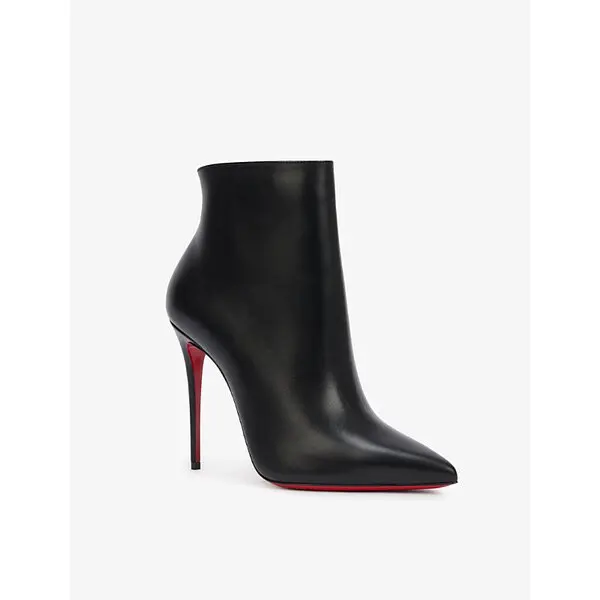 CHRISTIAN LOUBOUTIN So Kate 100 Leather Heeled Ankle Boots