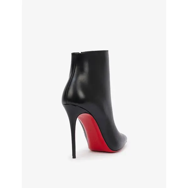 CHRISTIAN LOUBOUTIN So Kate 100 Leather Heeled Ankle Boots