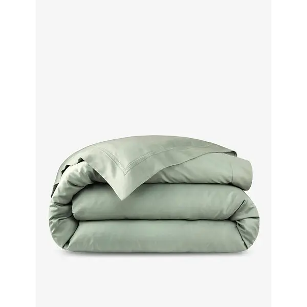 YVES DELORME Triomphe Cotton Sateen Duvet Cover - Veronese