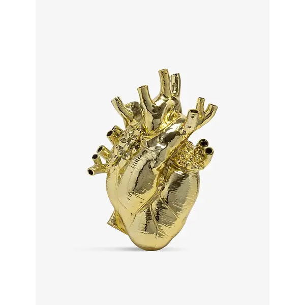 SELETTI Love In Bloom Heart-shape Porcelain Vase 60cm - One-color