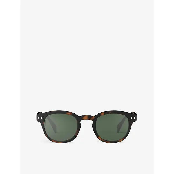 IZIPIZI C Square-framed Polarised Sunglasses - Tortoise
