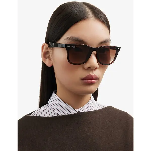 Ray-ban Rb4420 Square-frame Sunglasses - Brown