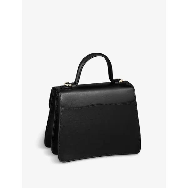 Cartier Panthère De Mini Leather Cross-body Bag - Black