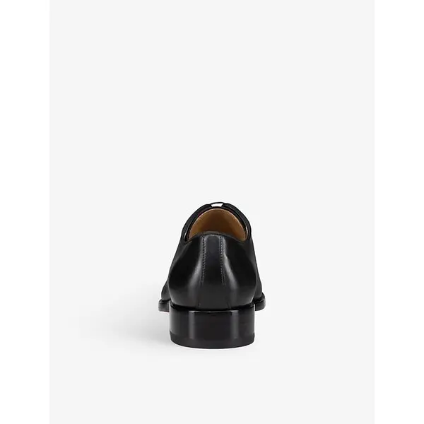 CHRISTIAN LOUBOUTIN Chambeliss Leather Derby Shoes - Black