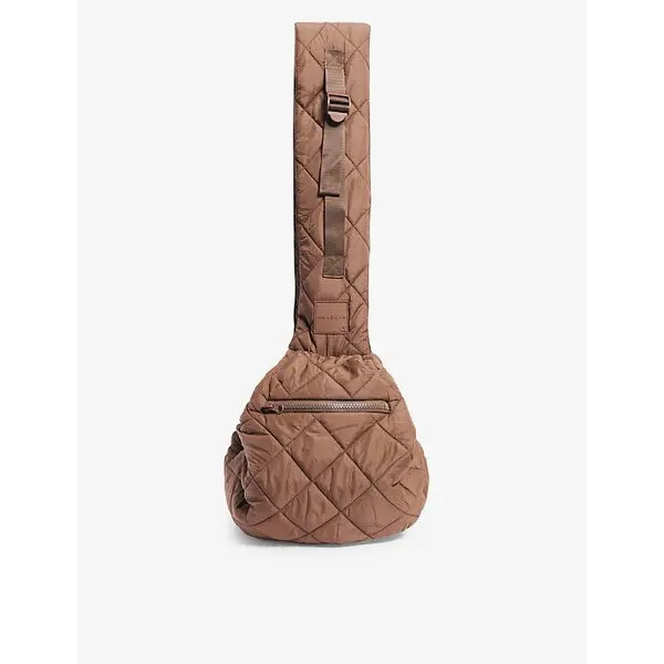 MAXBONE Quilted Woven Sling Dog Carrier - Camel