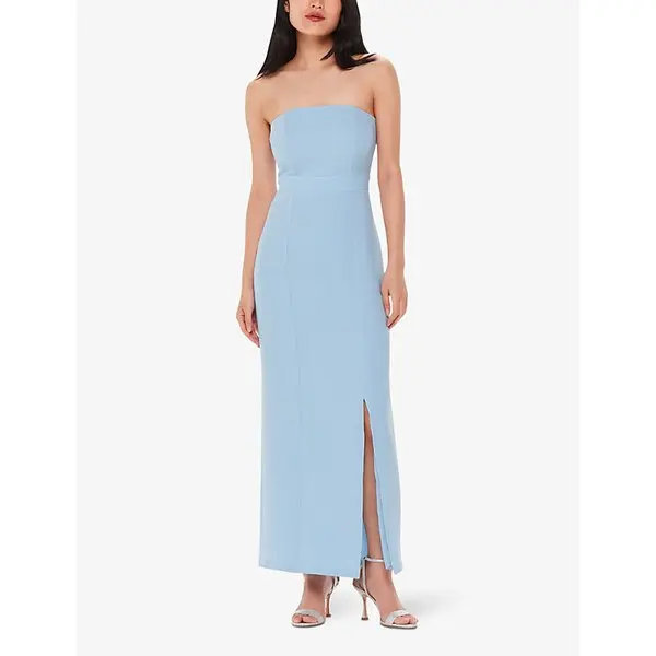 Whistles Gemma Slim-fit Strapless Maxi Dress