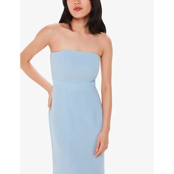 Whistles Gemma Slim-fit Strapless Maxi Dress
