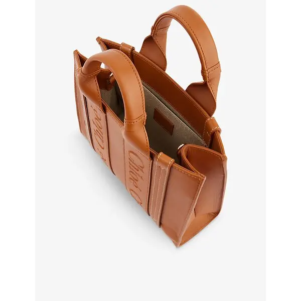 Chloé Woody Leather Tote Bag