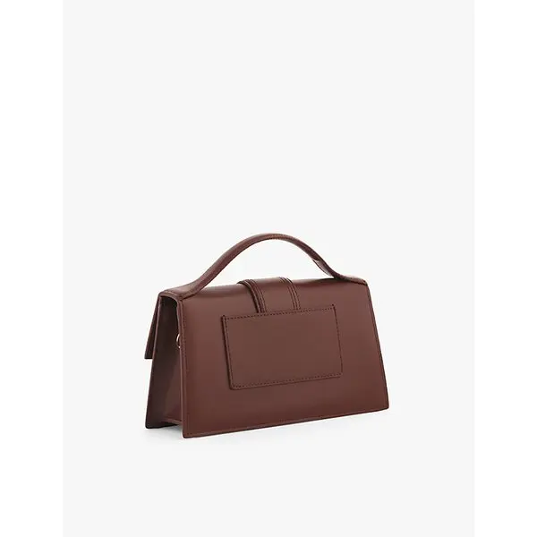 Jacquemus Le Grand Bambino Leather Top-handle Bag - Brown
