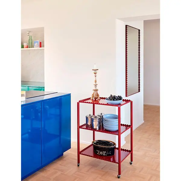 HAY Muller Van Severen Arcs Rectangle Mirror 133cm