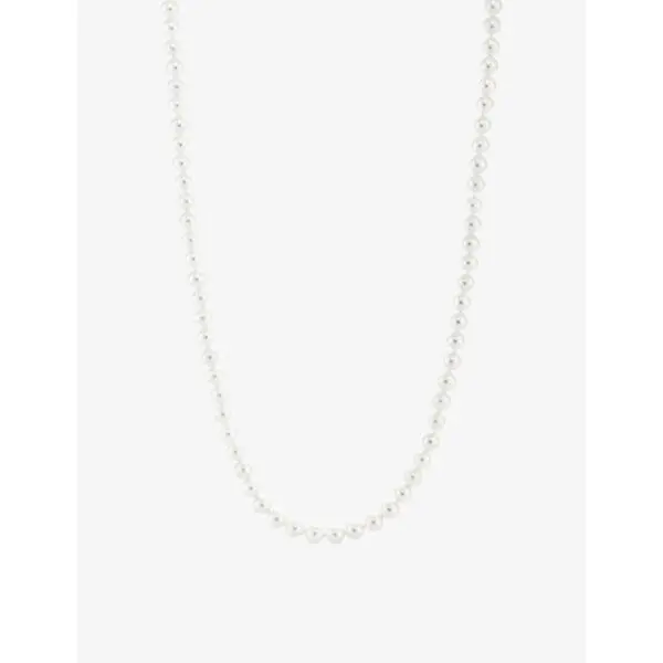 Tiffany & Co. Ziegfeld Pearl Necklace - Silver