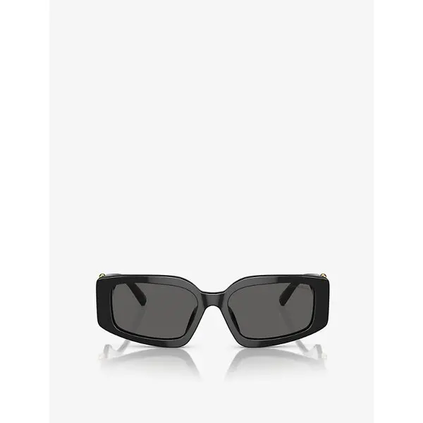 Tiffany & Co. Rectangle Acetate Sunglasses - Black