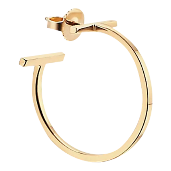 Tiffany & Co. T Wire Hoop Earrings