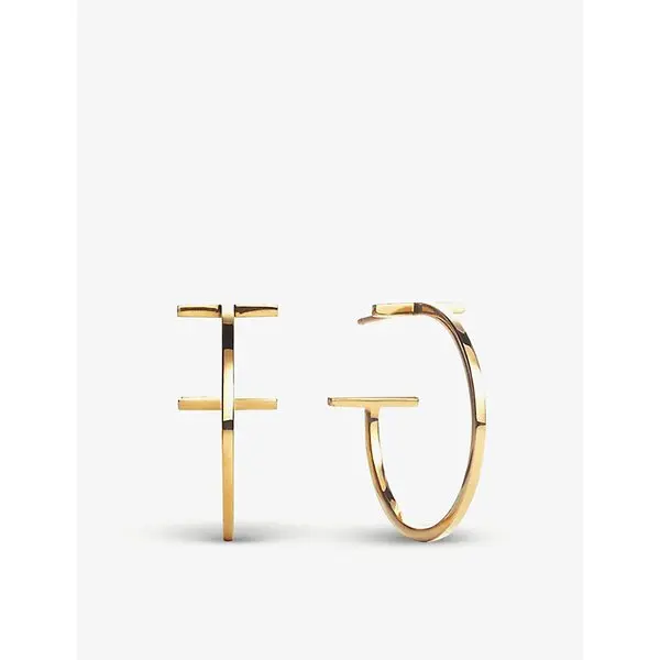 Tiffany & Co. T Wire Hoop Earrings