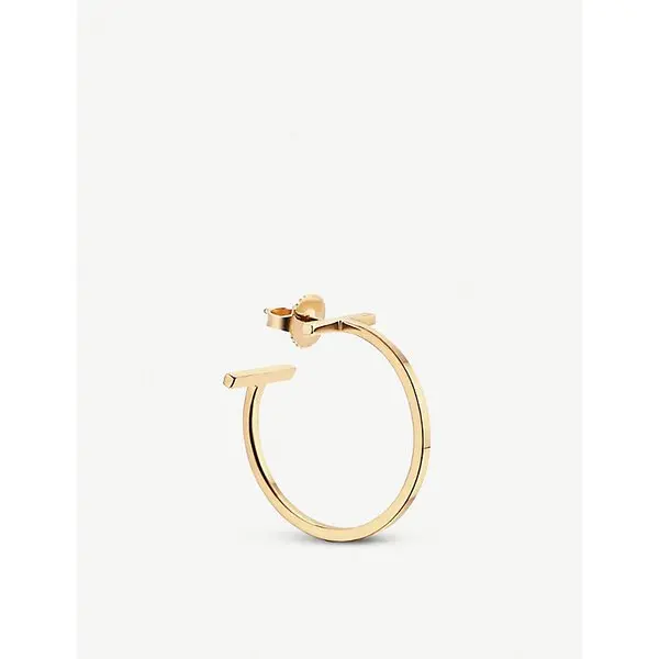 Tiffany & Co. T Wire Hoop Earrings