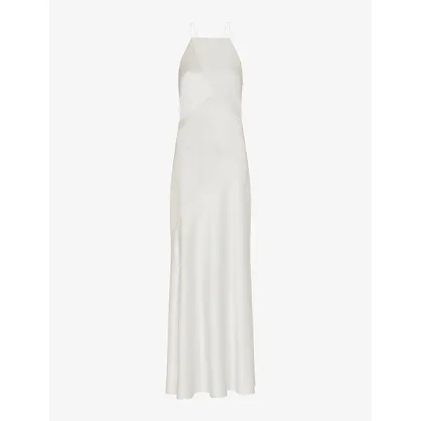 Whistles Eileen Silk Maxi Dress
