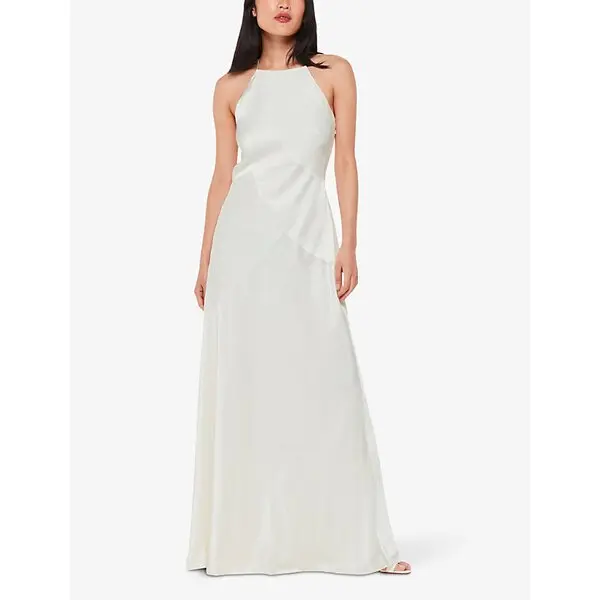 Whistles Eileen Silk Maxi Dress