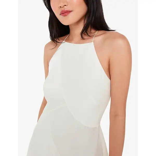 Whistles Eileen Silk Maxi Dress