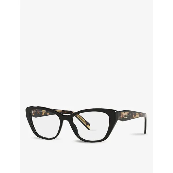 Prada Pr 19wv Cat Eye-frame Acetate Optical Glasses