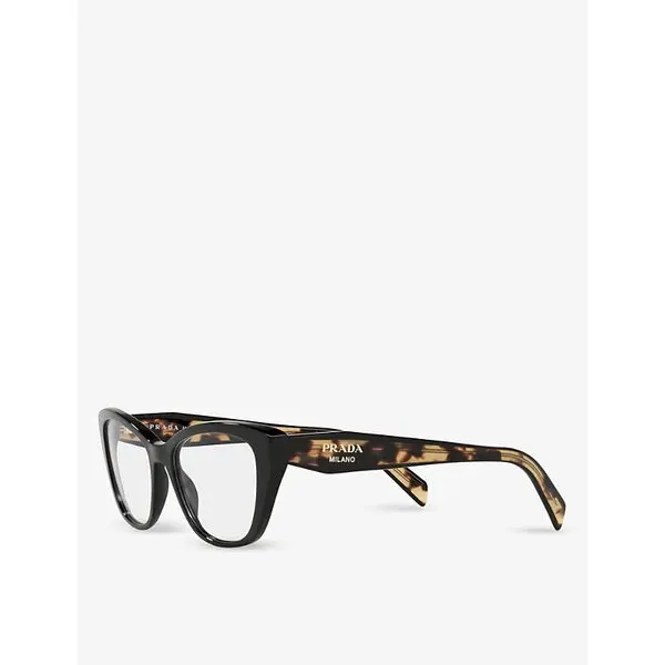 Prada Pr 19wv Cat Eye-frame Acetate Optical Glasses