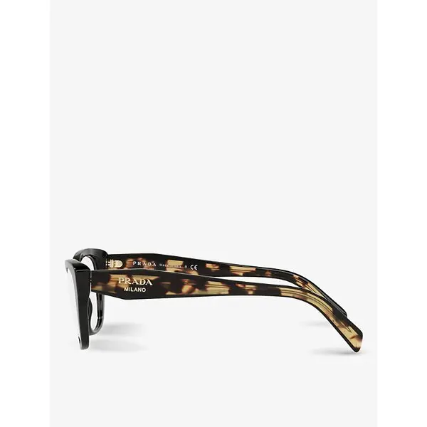 Prada Pr 19wv Cat Eye-frame Acetate Optical Glasses