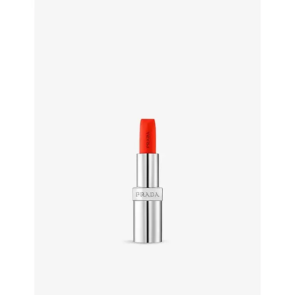 Prada Soft Matte Monochrome Refillable Lipstick 3.8g - Flamingo