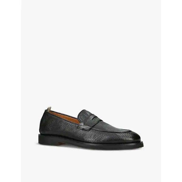Officine Creative Opera Flex 101 Leather Loafers - Black
