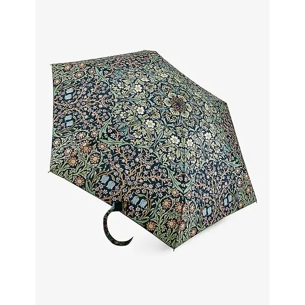 FULTON X Morris & Co Floral-print Umbrella - Blackthorn