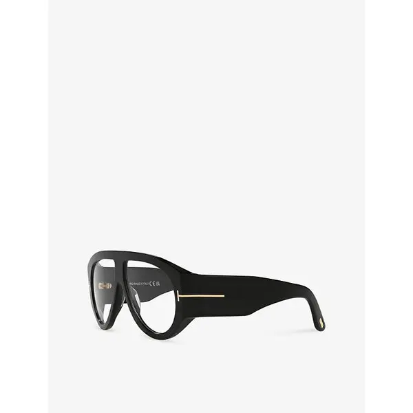 TOM FORD Ft5958-b Pilot-frame Acetate Glasses