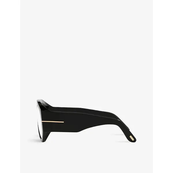 TOM FORD Ft5958-b Pilot-frame Acetate Glasses