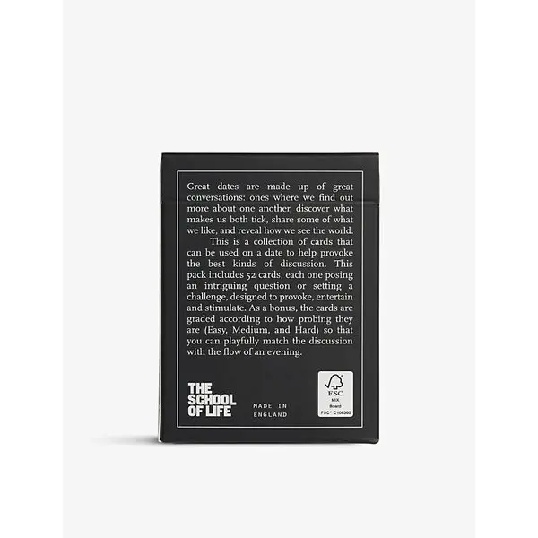 THE SCHOOL OF LIFE Dating Prompt Cards Set Of 52