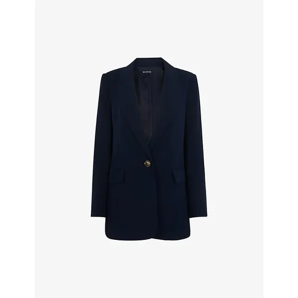 Whistles Single-breasted Peak-lapel Blazer