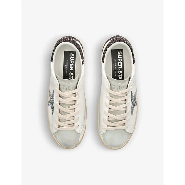 GOLDEN GOOSE Superstar Star-applique Low-top Leather Trainers - White/oth