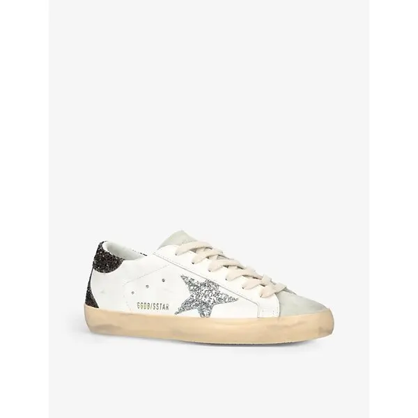 GOLDEN GOOSE Superstar Star-applique Low-top Leather Trainers - White/oth