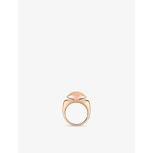 BVLGARI Cabochon 18ct Rose-gold Ring - Rose Gold